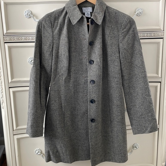 LOFT | Jackets & Coats | Ann Taylor Petites Long Jacket Size 2 Petite ...